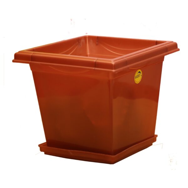 Flower Pot with Plate – Dolphin Nepal